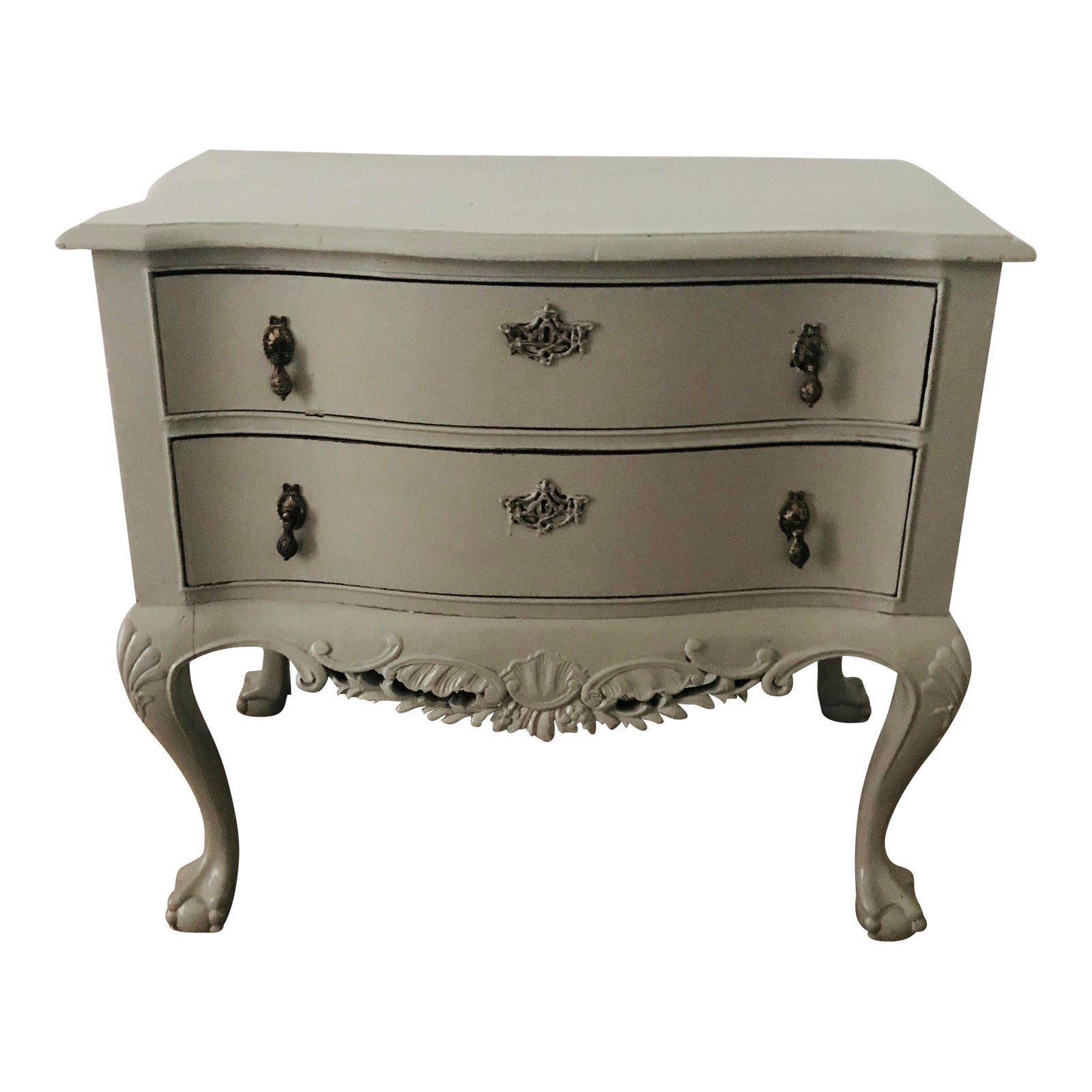Antique European Chippendale Commode | Chairish
