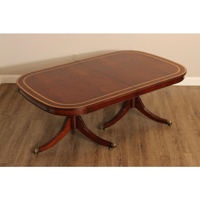 Early 21st Century Millender English Regency Style Mahogany Double ...
