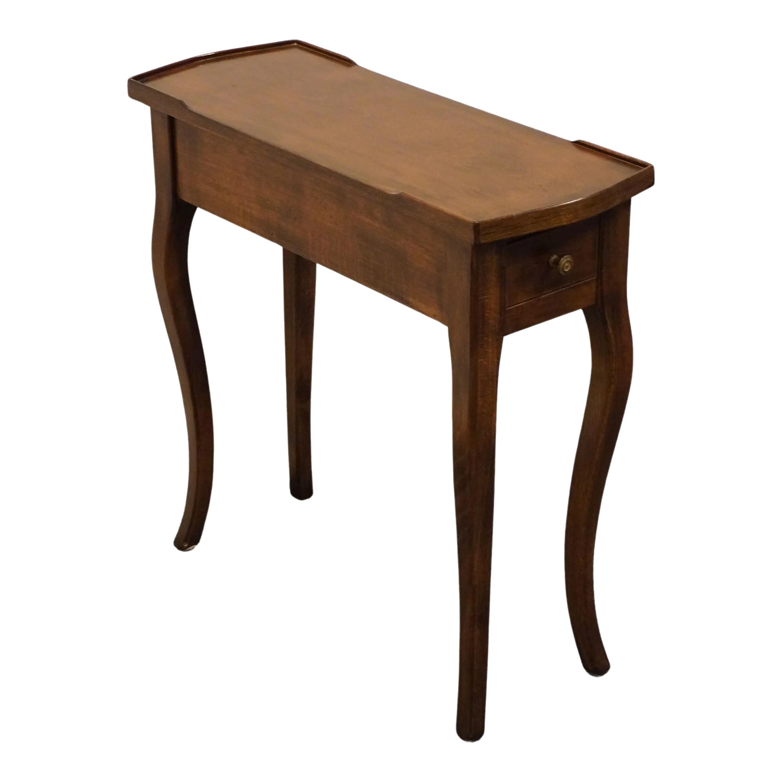 Exposures Furniture Italian Mediterranean Narrow 10" Chairside Accent ...