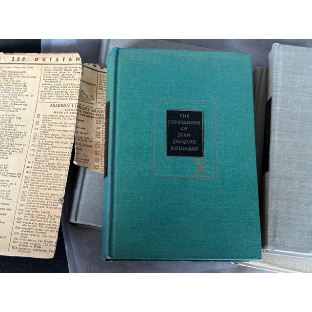 Modern Library Book Set of 4 | Chairish