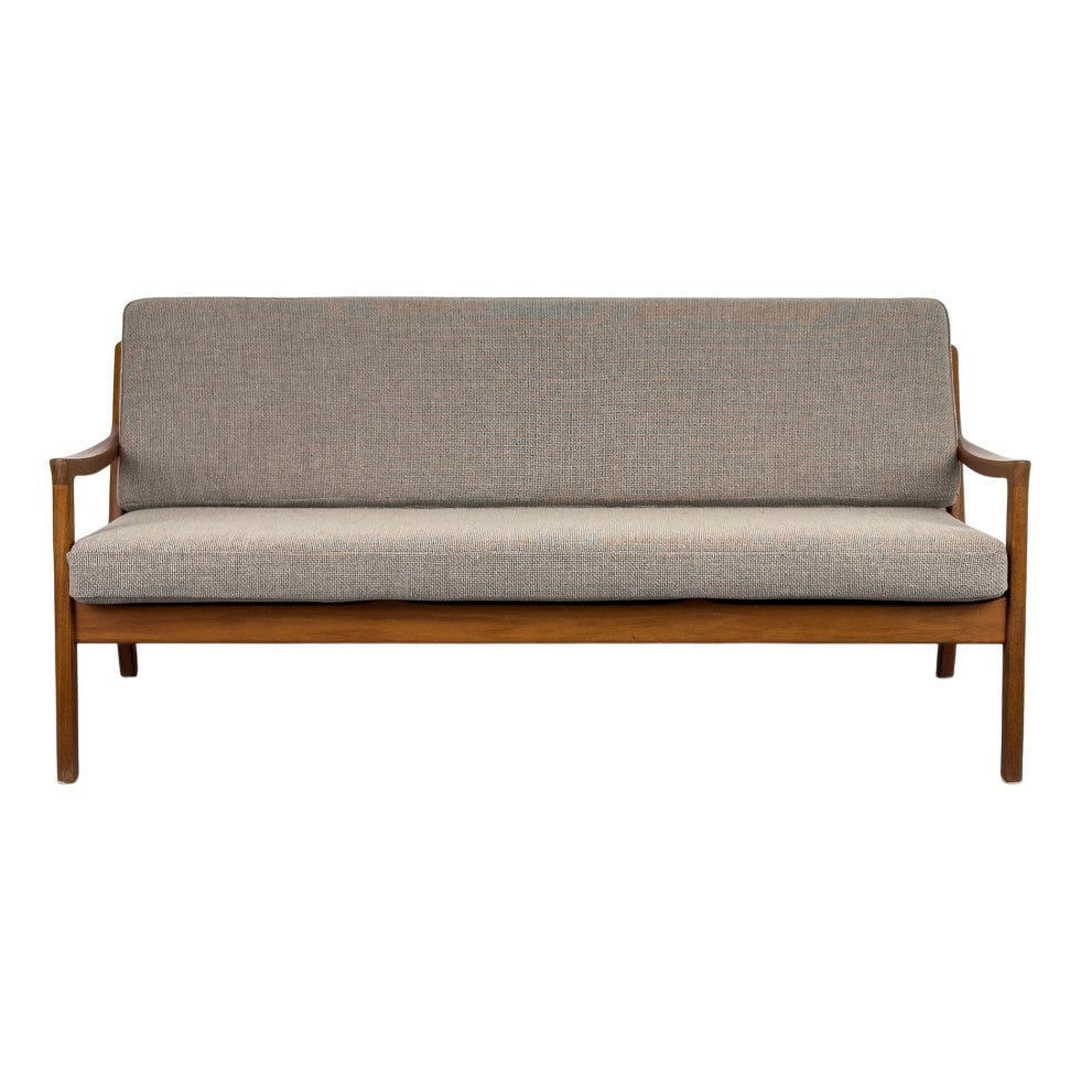 Teak 3-Seater Senator Sofa by Ole Wanscher for France & Søn, 1964 ...