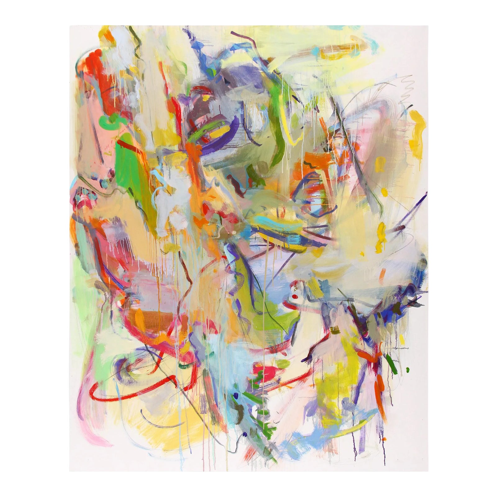 Gina Werfel "Restraint" Oil Painting | Chairish