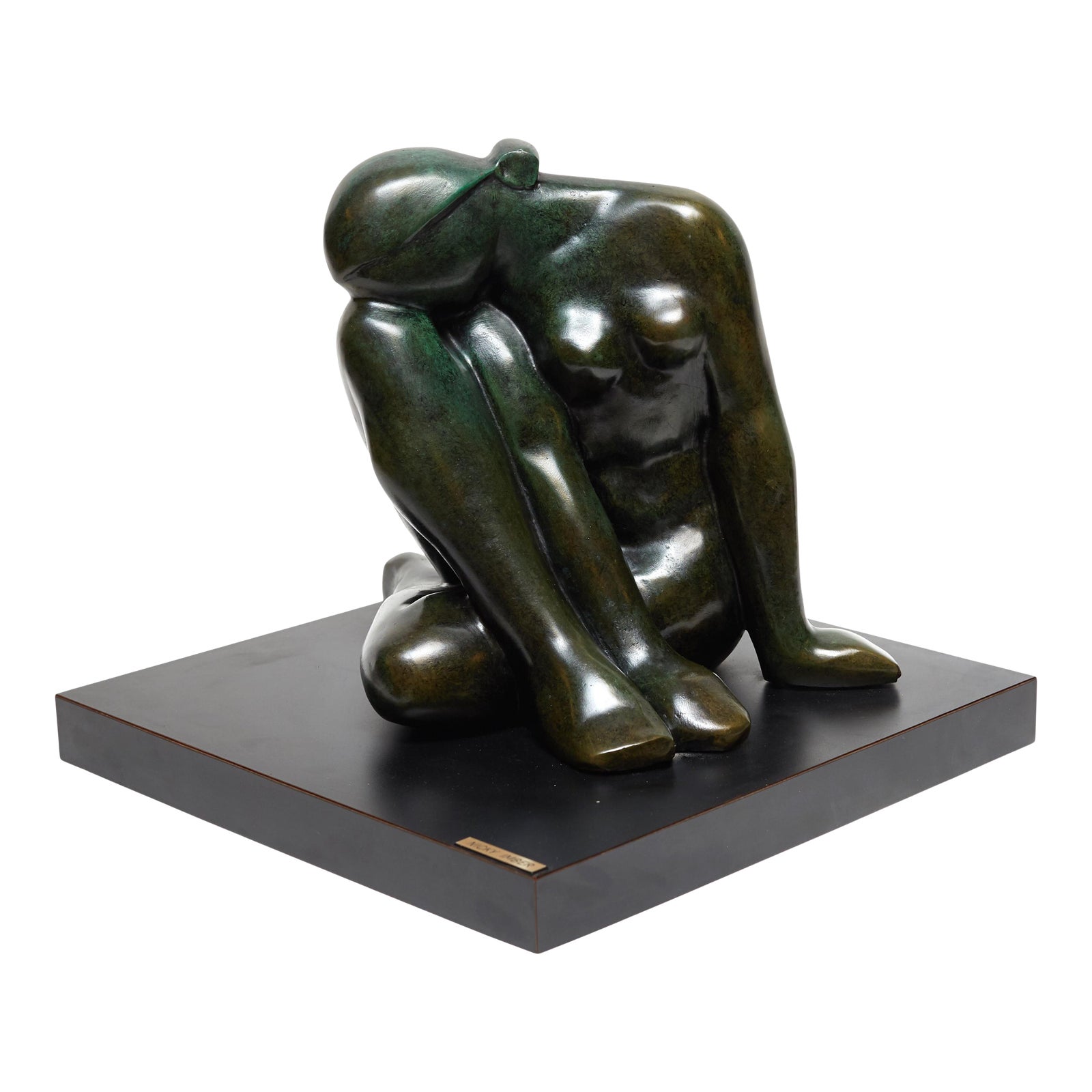 Patinated Bronze Figurative Female Sculpture by Nicky Imber, '1920-1996 ...