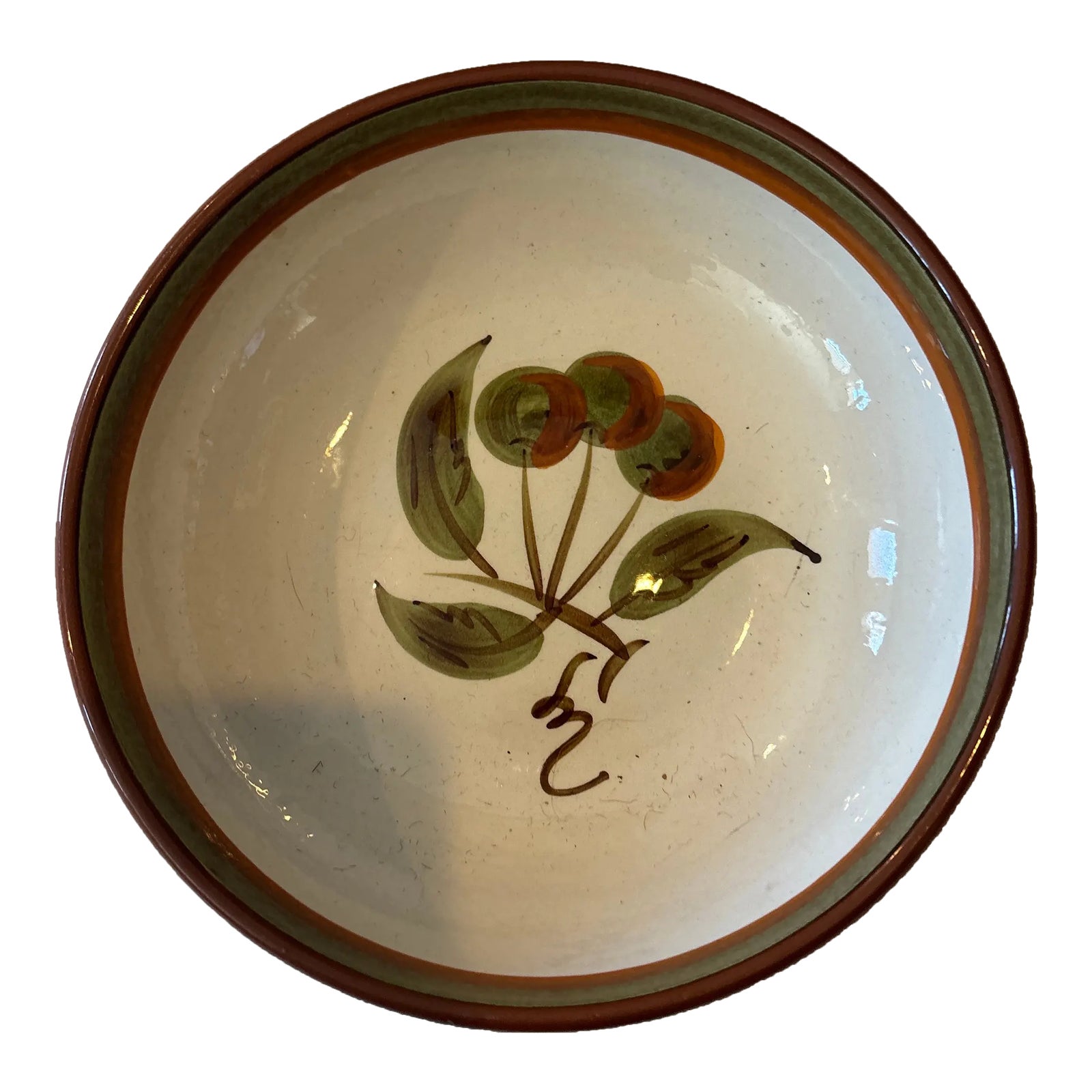 1950s Stangl Cherry Bowl | Chairish