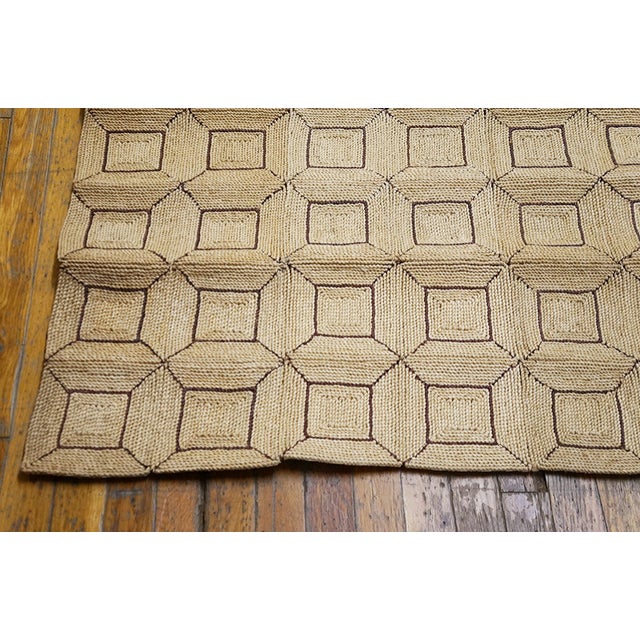 Vintage American Reed Rug 9'0" X12'0" | Chairish