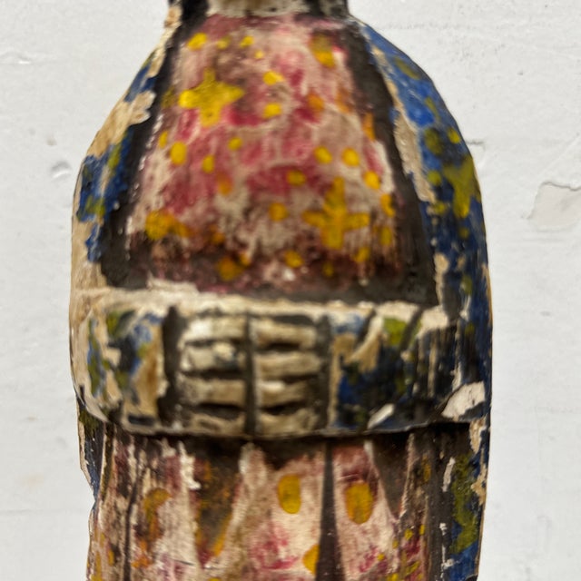Antique Apostle Santo Statue From Guatamlia | Chairish