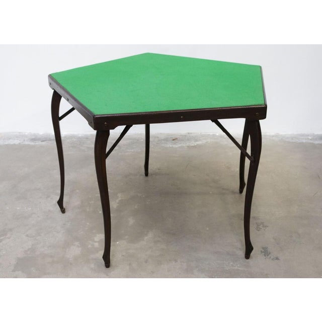 Pentagonal Game Table, 1940s | Chairish