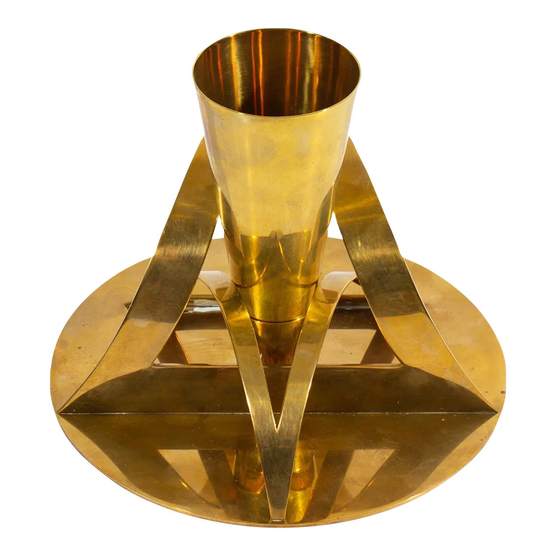 Dan Givon Signed 1986 Limited Edition Kiddush Cup With Stand | Chairish