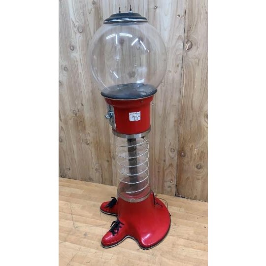 Vintage Spiral Gumball Machine | Chairish