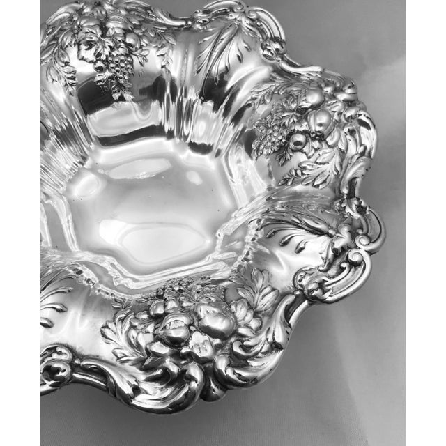 Vintage Reed & Barton Francis 1 Sterling Silver Repousse Footed Compote ...