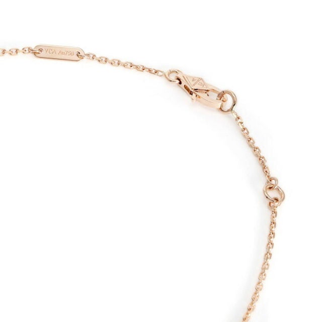 Van Cleef & Arpels Van Cleef Arpels Sweet Alhambra Heart Motif K18Pg ...