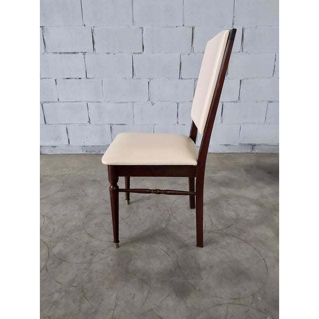 Vintage Danish Mid-Century Modern Square Back Dining Chairs - Set of 5 ...