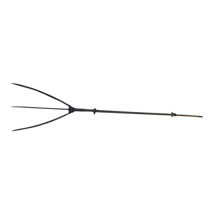 Large Late 19th Century Wall Mounted Pitchfork | Chairish