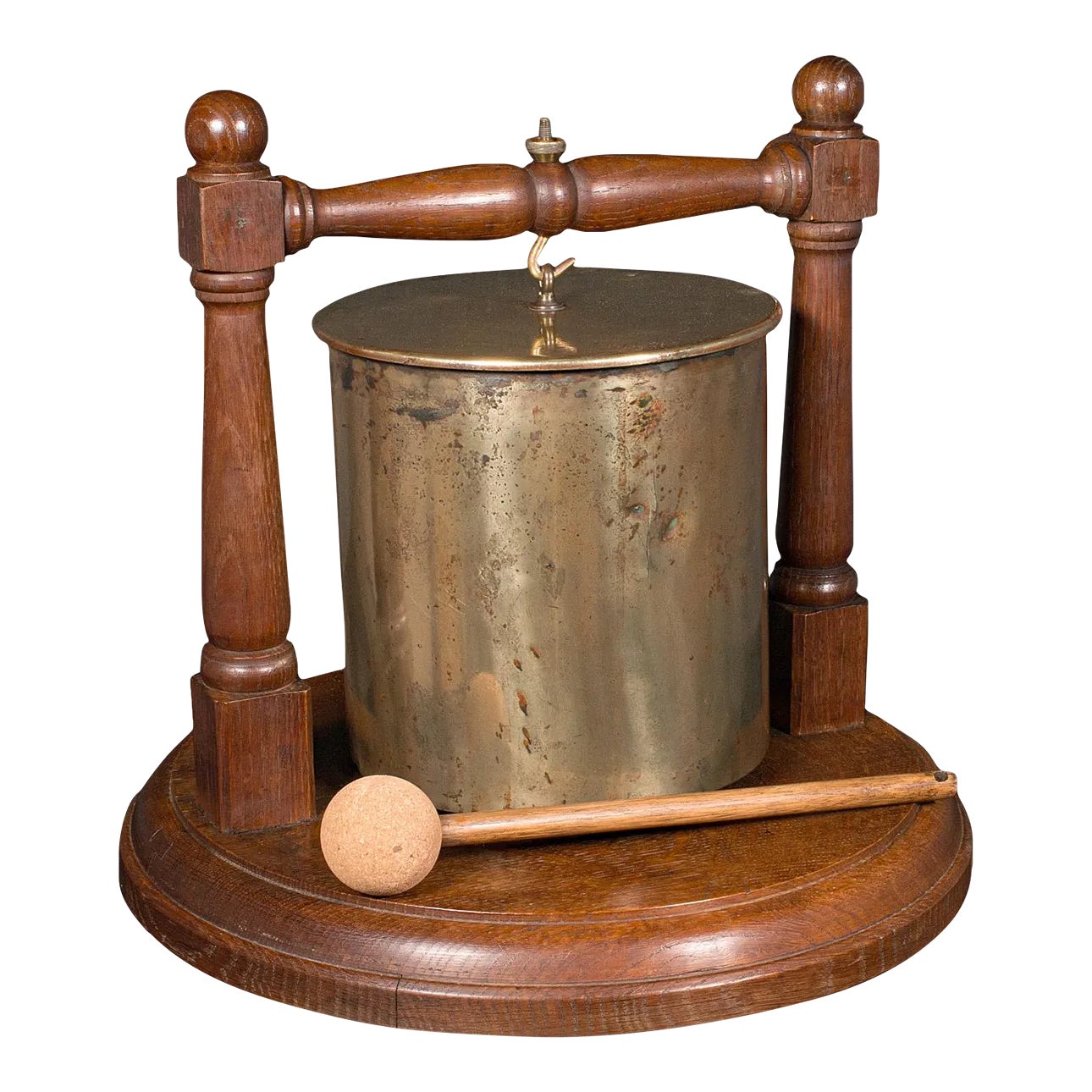 1920's Antique Regimental Gong | Chairish