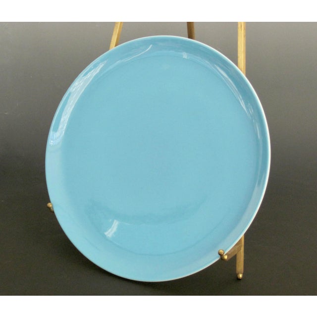 1960s Lagardo Tackett for Schmid Forma Blue Ironstone Ovenproof Plates ...