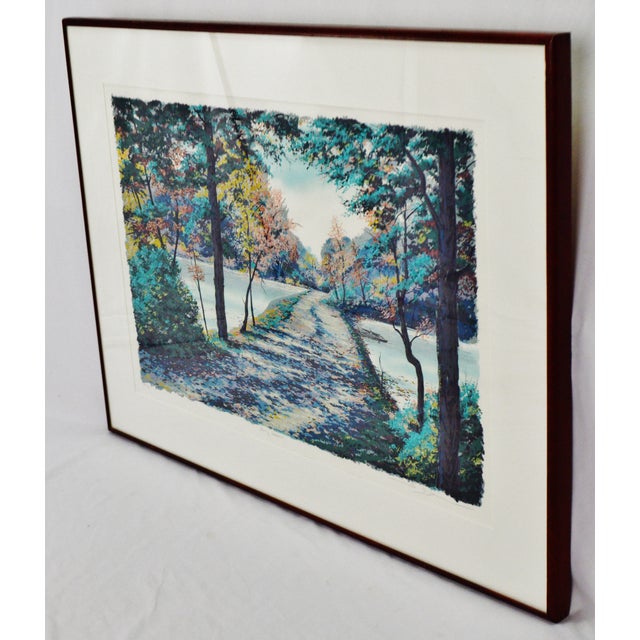 Vintage Framed Steve Bloom Pencil Signed Artist Proof Serigraph Early ...