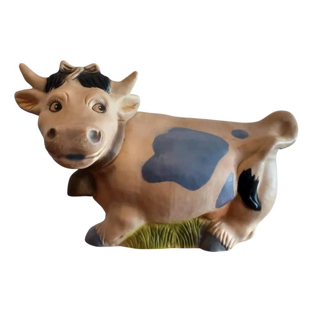 Cow Table Lamp from Heico, 1970s | Chairish