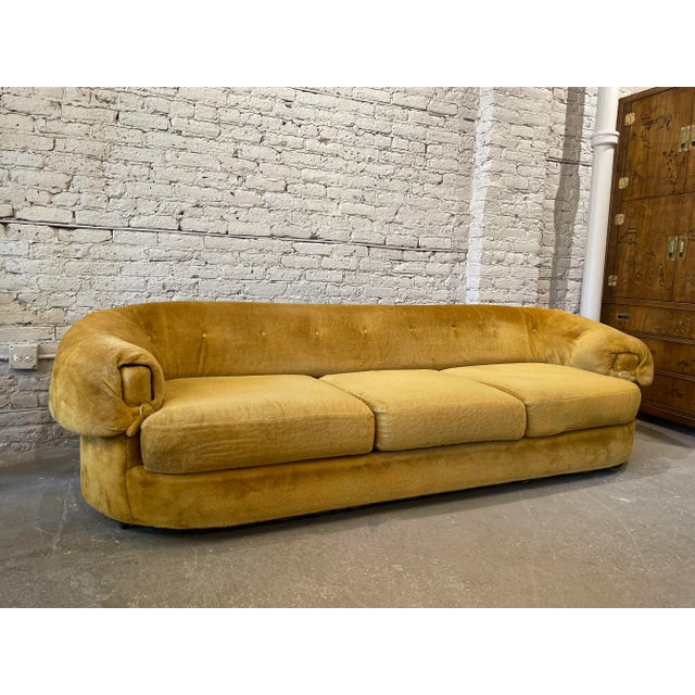 1970s Schweiger Teddy Bear Sofa | Chairish