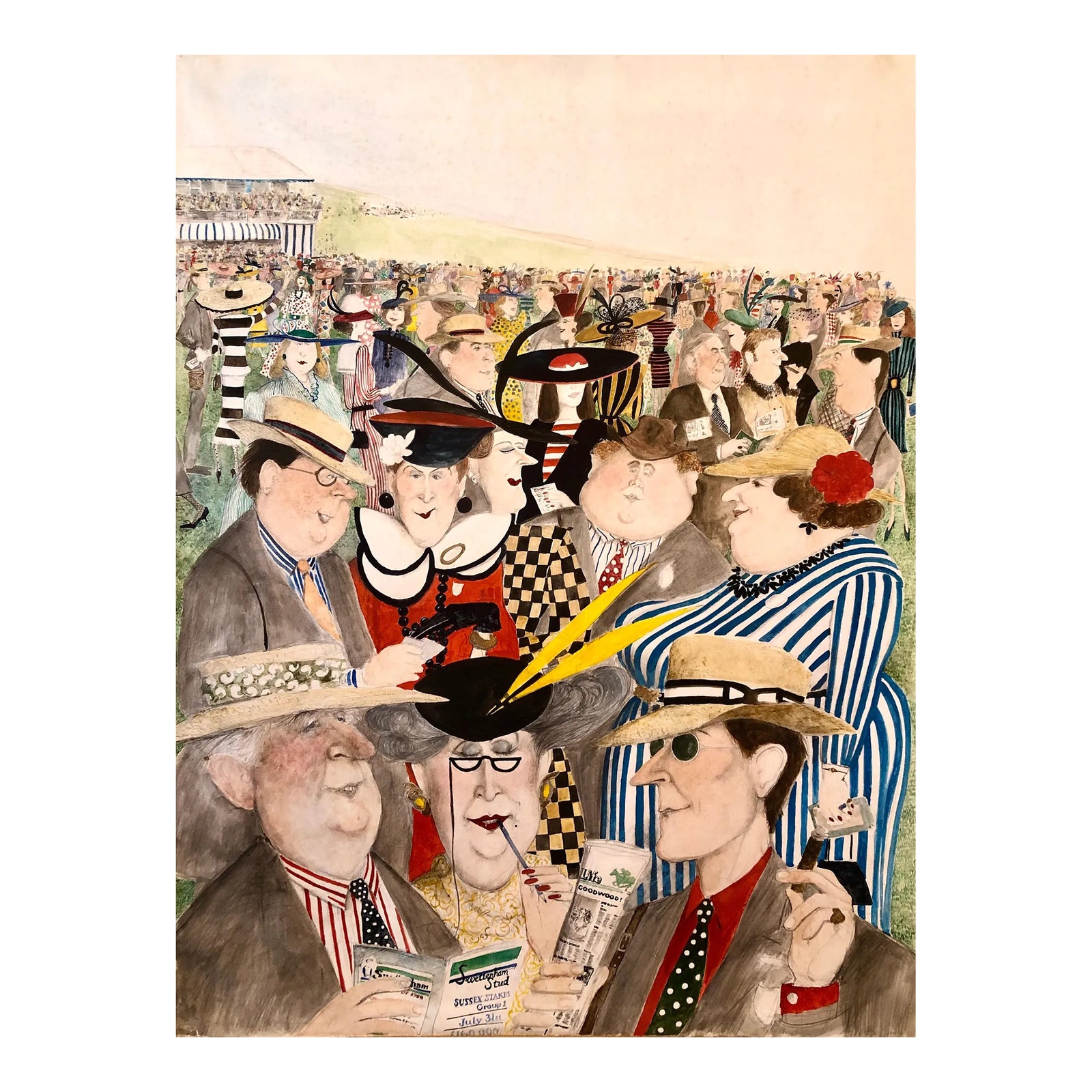 Sue Macartney Snape, Rare Large Original British Illustration Art ...