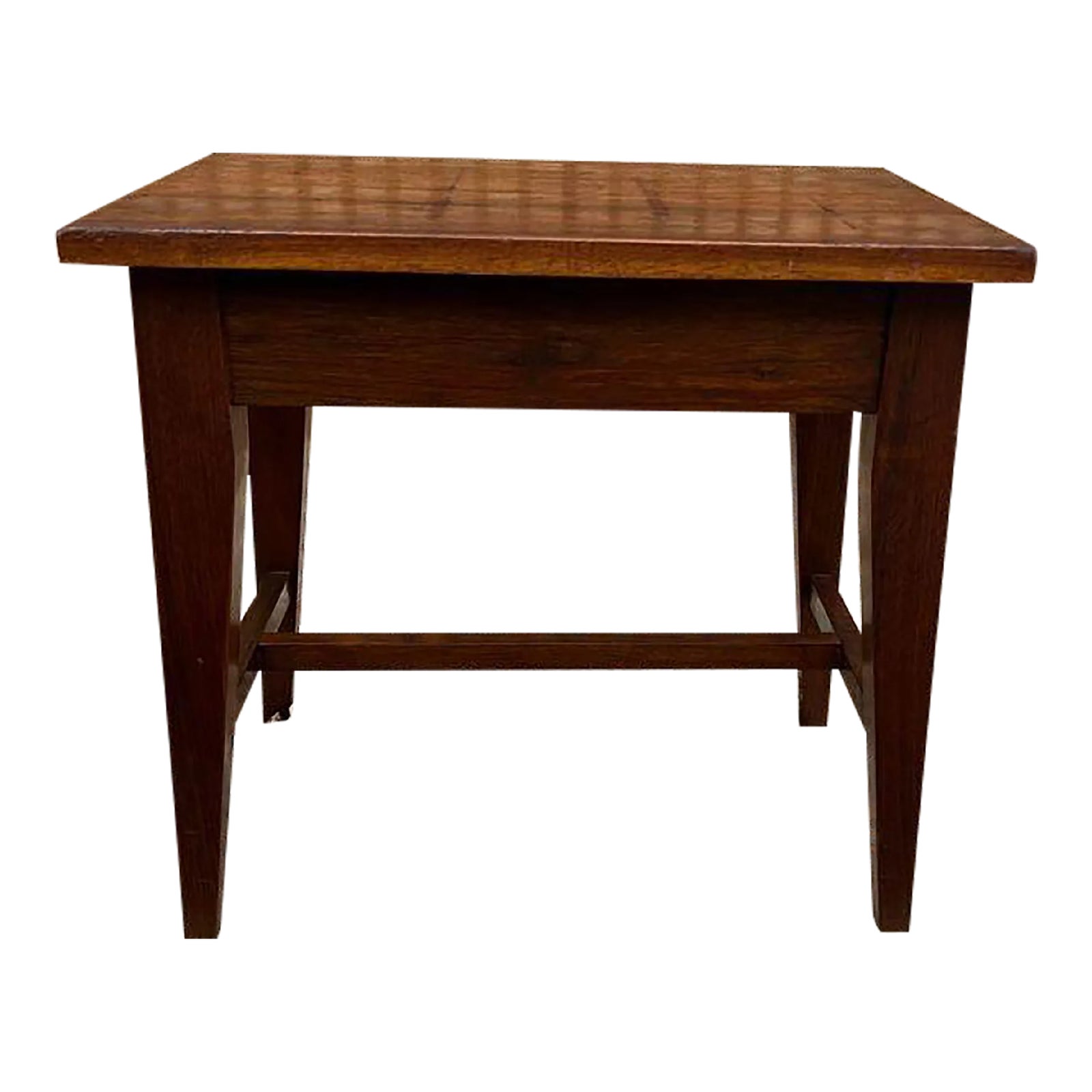 Late 20th Century Clore Furniture Handcrafted Solid Mahogany Side Table ...