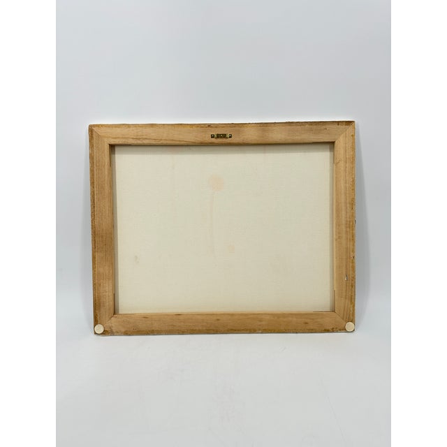 Daniel Nie Acrylic Painting Country House Signed | Chairish