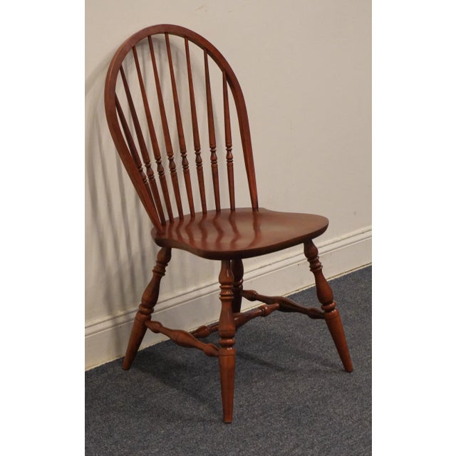 Ethan Allen Casual Dining Collection Bowback Windsor Dining Side Chair 16-6500 - 257 Finish ...