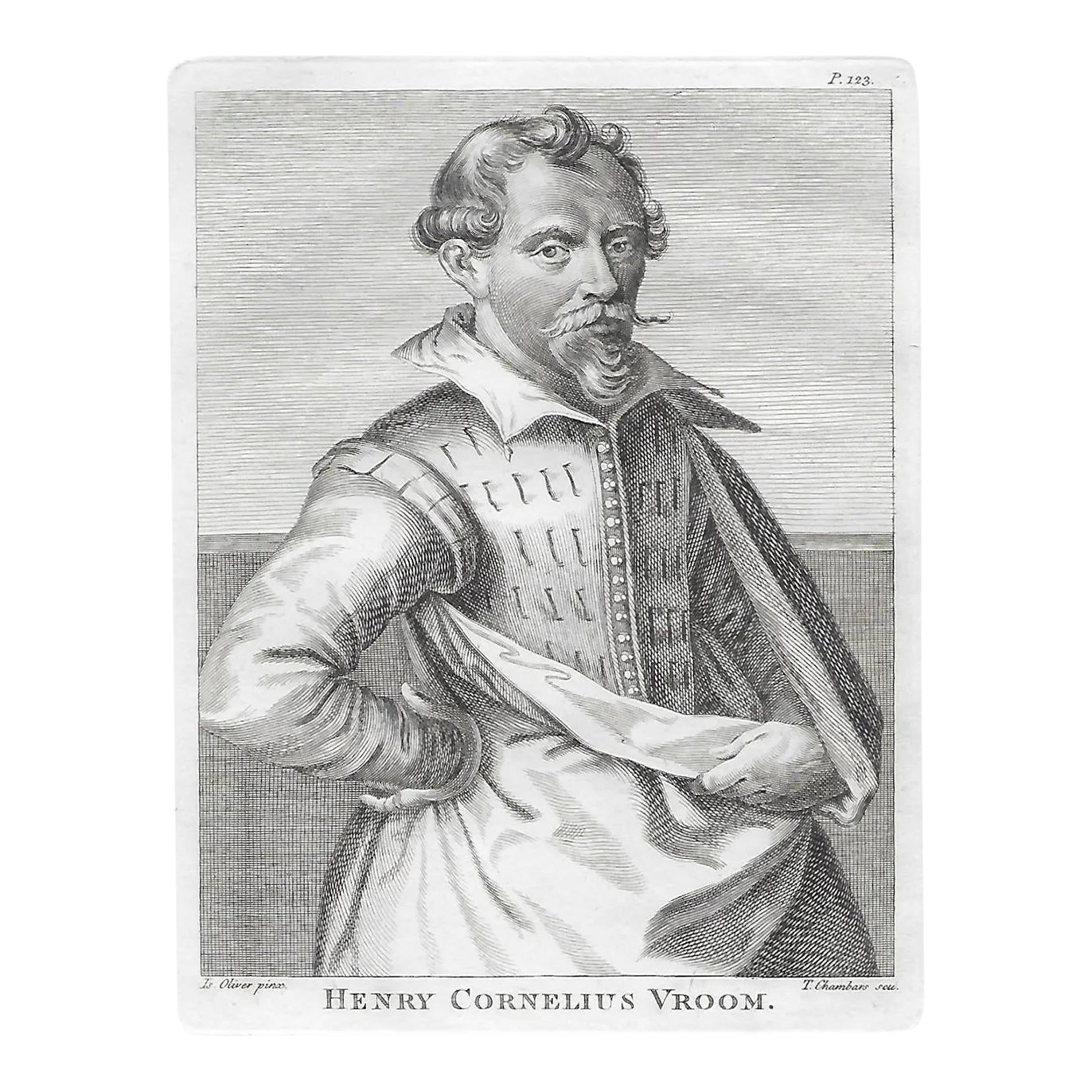 18th Century Artist Henry Cornelius Vroom Engraving | Chairish