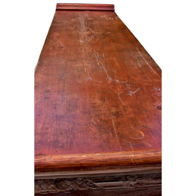 Antique Chinese Dragon Altar Table | Chairish