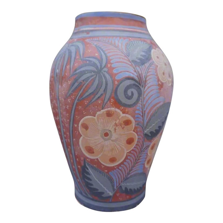 Tonala Burnished Pottery Vase, Circa 1930-1940 | Chairish