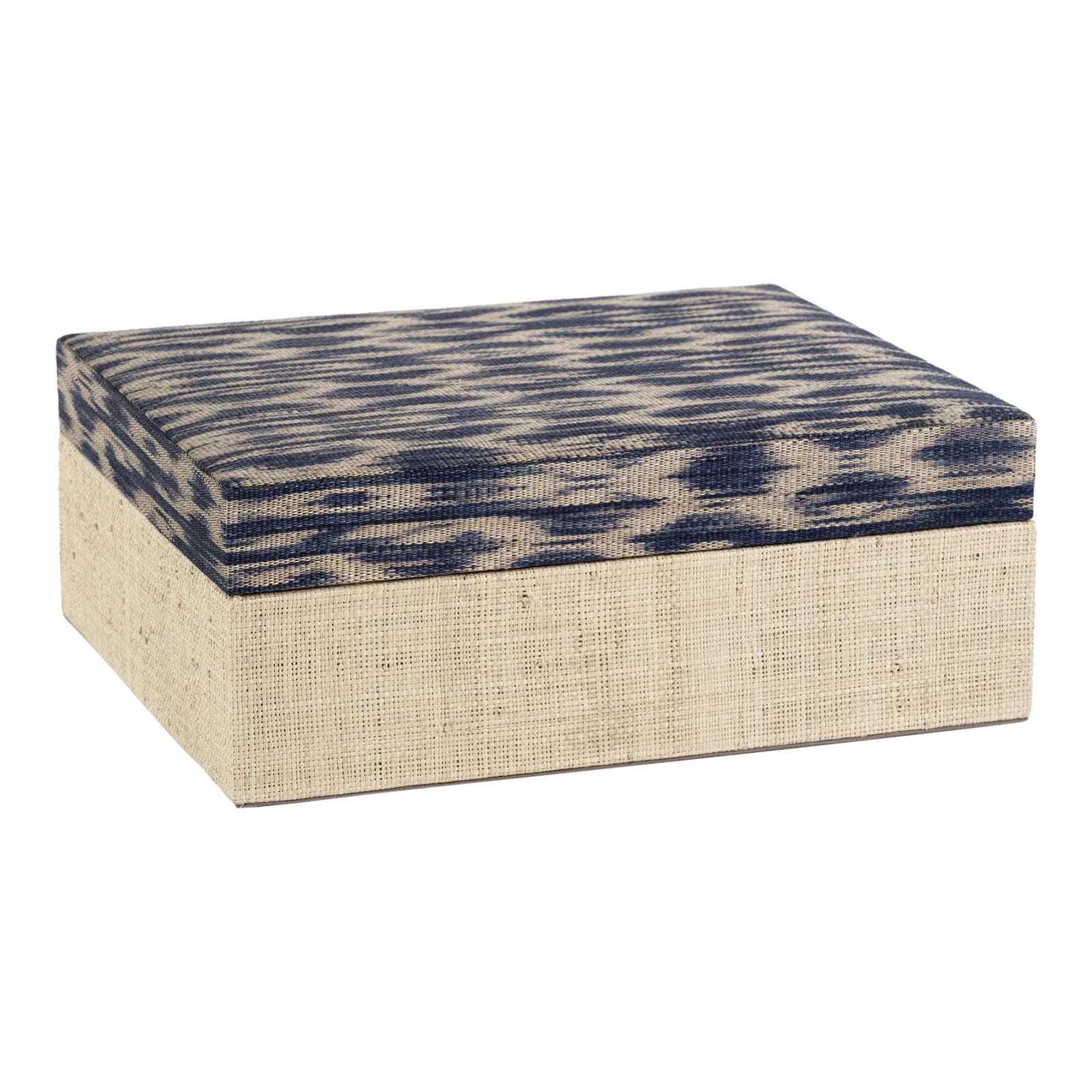 Marano T'nalak and Raffia Decorative Box | Chairish