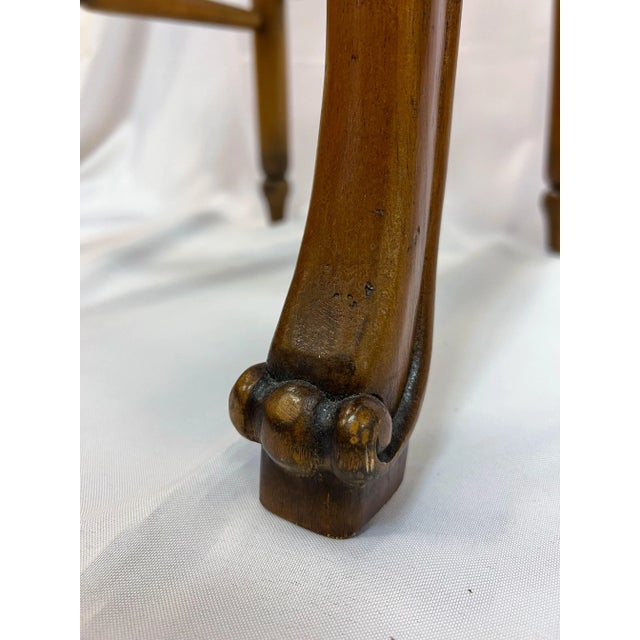 Vintage Pair of Pine Bar Stools | Chairish