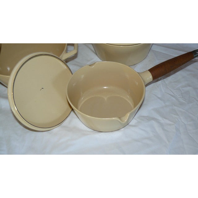 1960s Mid-Century Danish Michael Lax for Copco Enamel-Coated Cast Iron ...