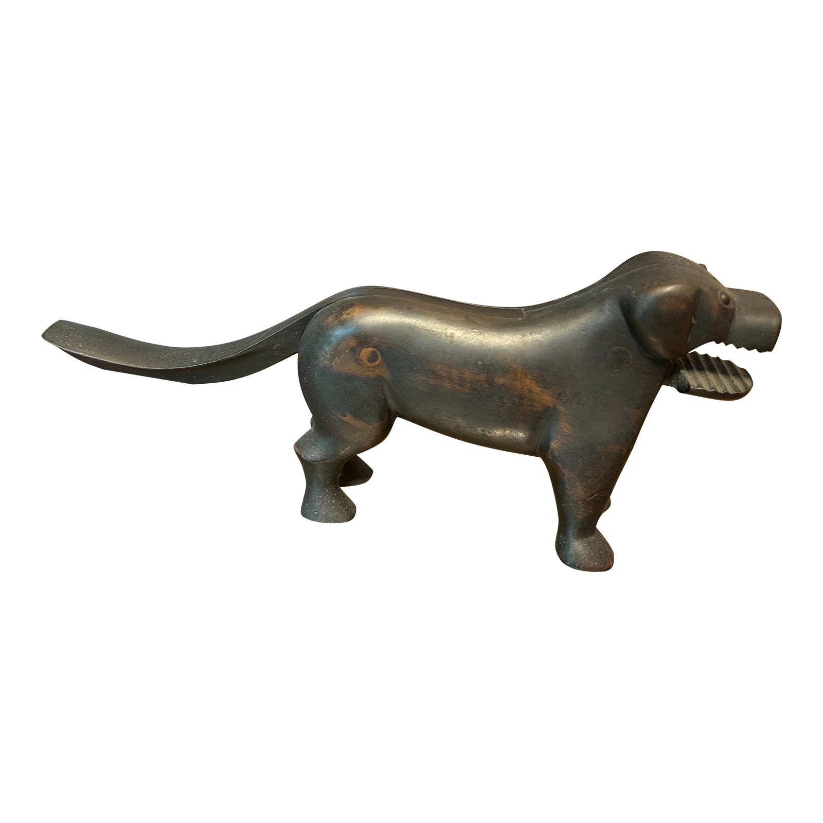 1970s Bronze Art Deco Nutcracker From Portugal | Chairish
