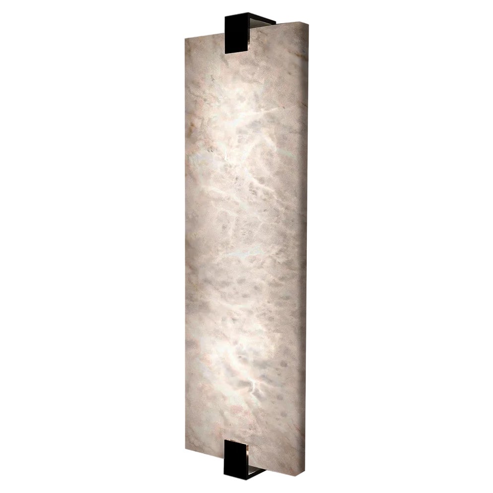 Kinkairo Small Shiny Black Wall Light by Alabastro Italiano | Chairish
