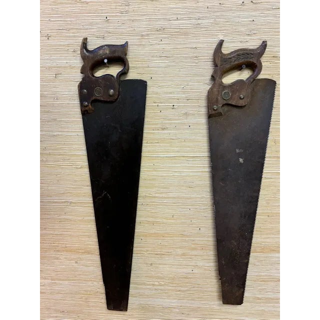 1940's Saws - Decorative Objects, Wall Art, Folk Art, Americana | Chairish