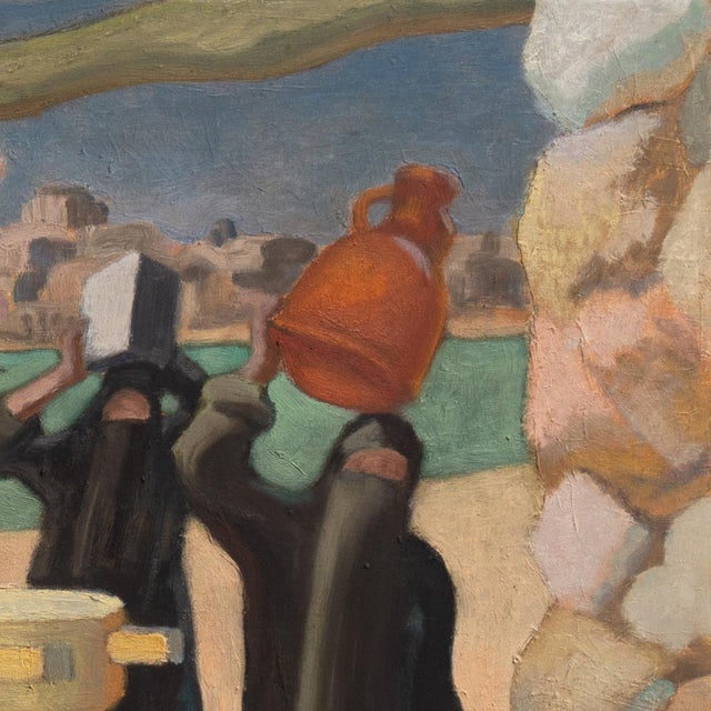 'The White Camel' by Anton Hansen, Circa 1935, Cairo, Egypt, Danish ...
