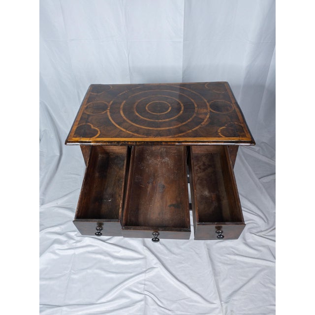 17th Century William and Mary Oyster Veneered Walnut Dressing Table ...