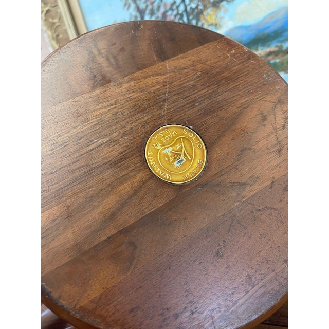 Vintage Mid Century Modern Solid Black Walnut Ice Box by Custom Kraft ...