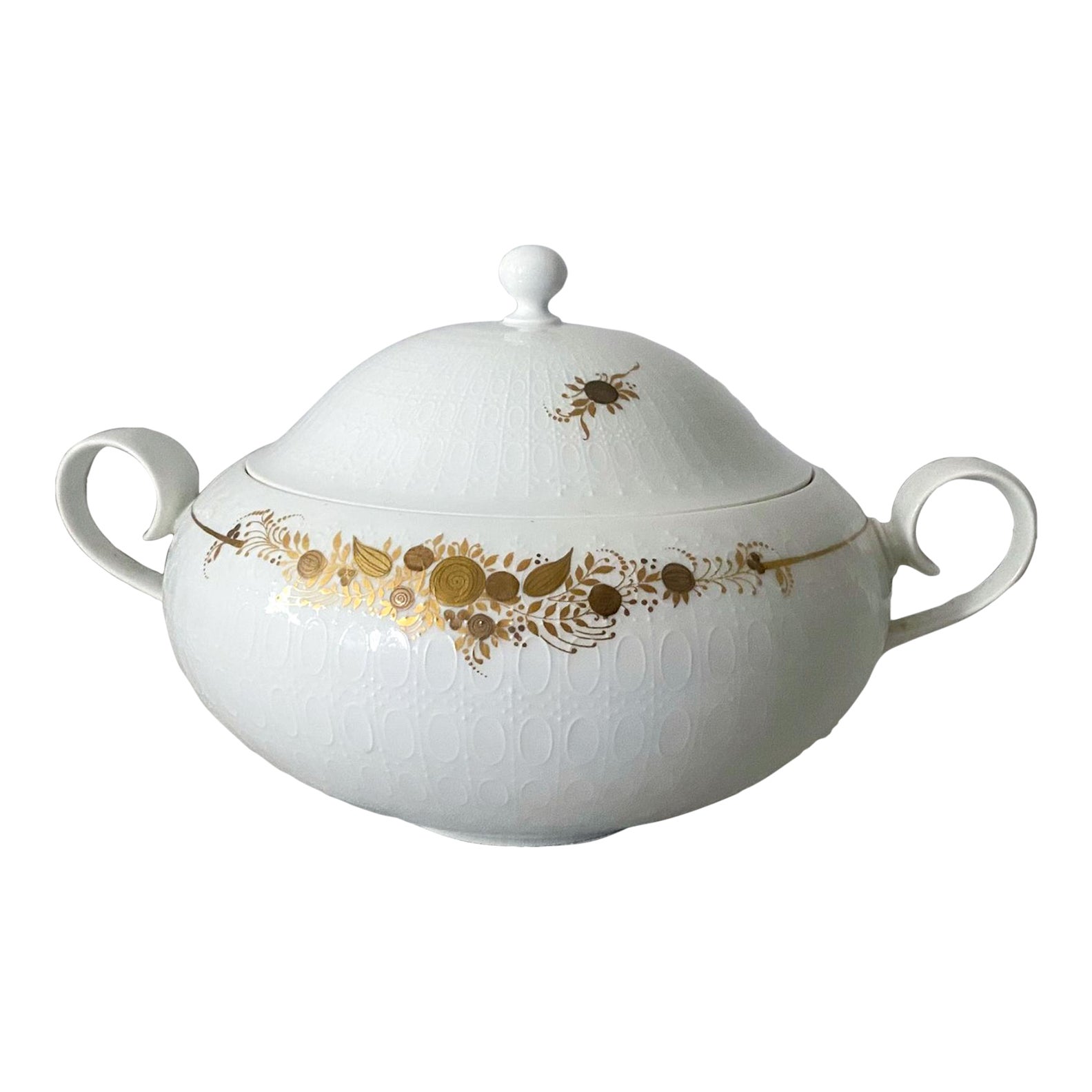 1960s Bjorn Wiinblad Rosenthal Covered Vegetable Bowl, Romance Medley ...