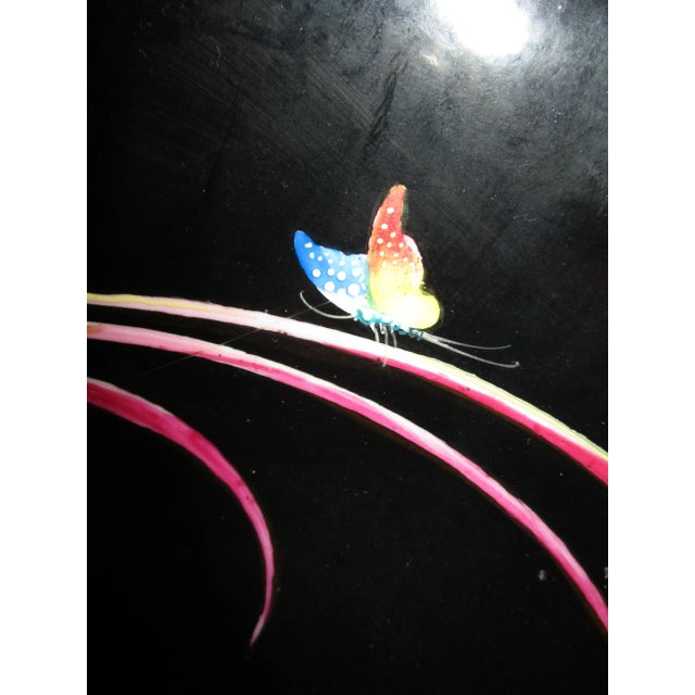 French Deco Charger With Birds | Chairish