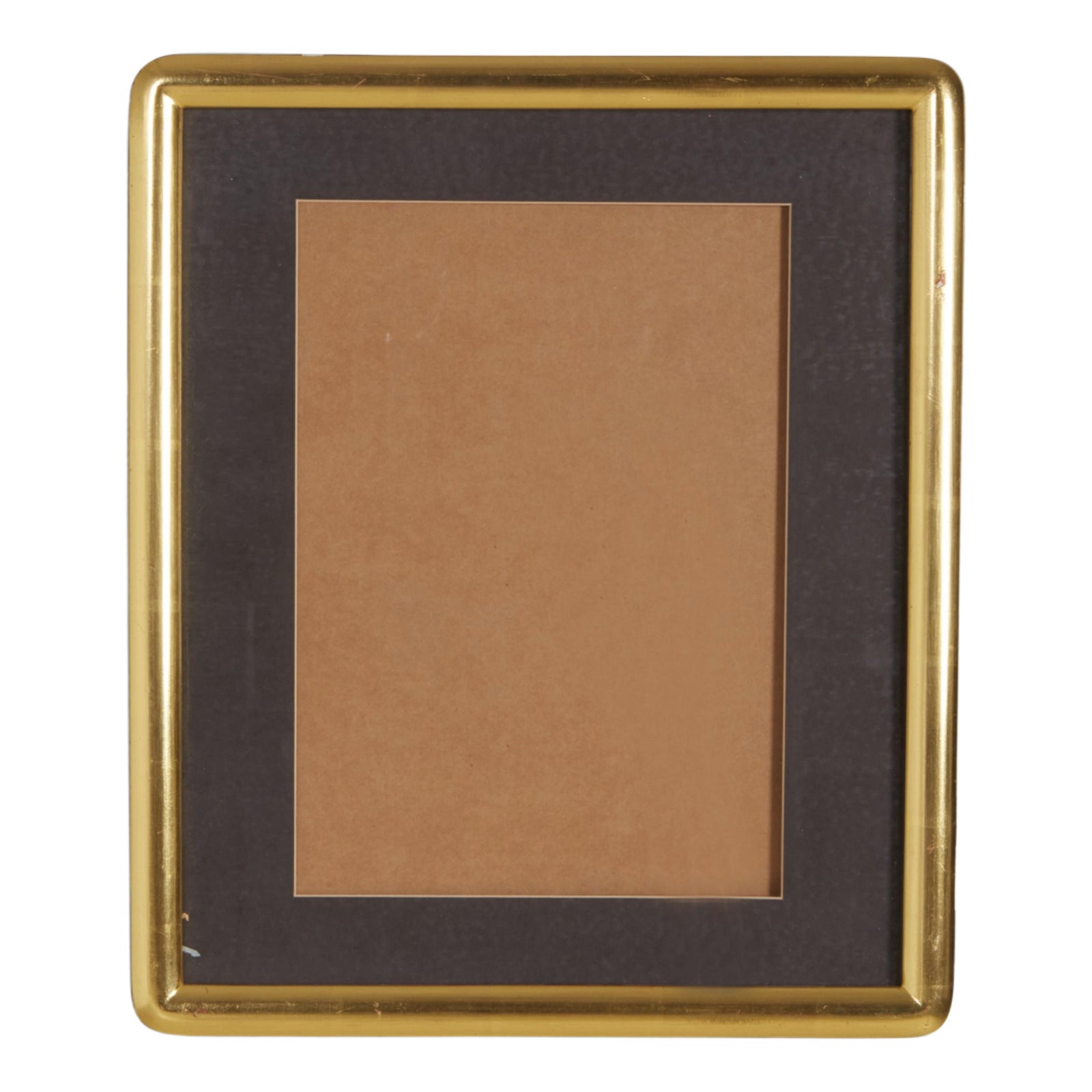 Set of 8 Black and Gilt Curved Corner Gallery Frames | Chairish