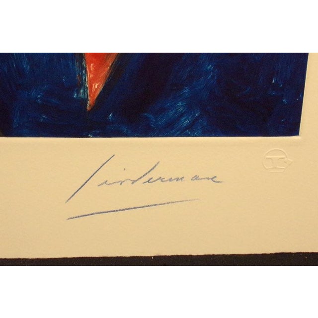 1980s Earl Linderman "Midnight Rendezvous" Hand Signed Original Artwork ...