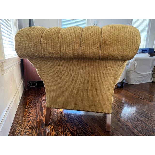 Stickley Furniture Leopold's Chair & Ottoman Set | Chairish