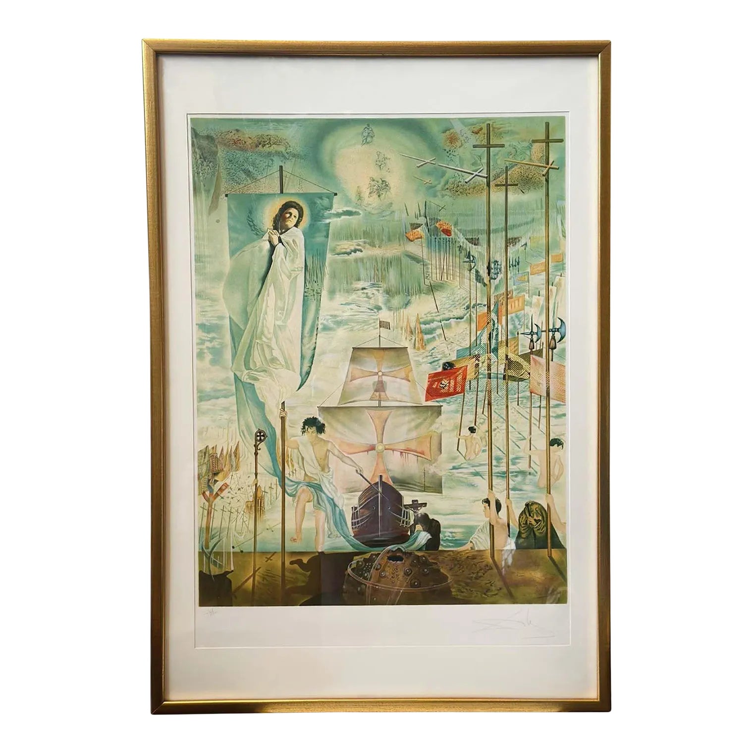 Mid 20th Century "The Discovery of America by Christopher Columbus ...