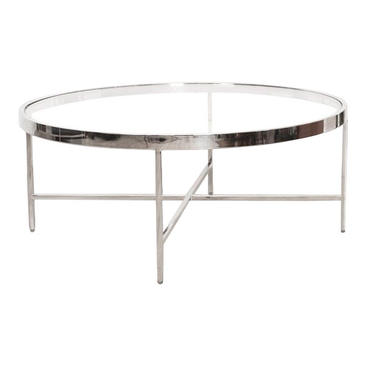 Mitchell Gold + Bob Williams Vienna Round Cocktail Table | Chairish