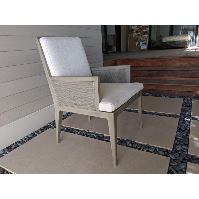 Barbara Barry for Baker Carmel Dining Arm Chair | Chairish