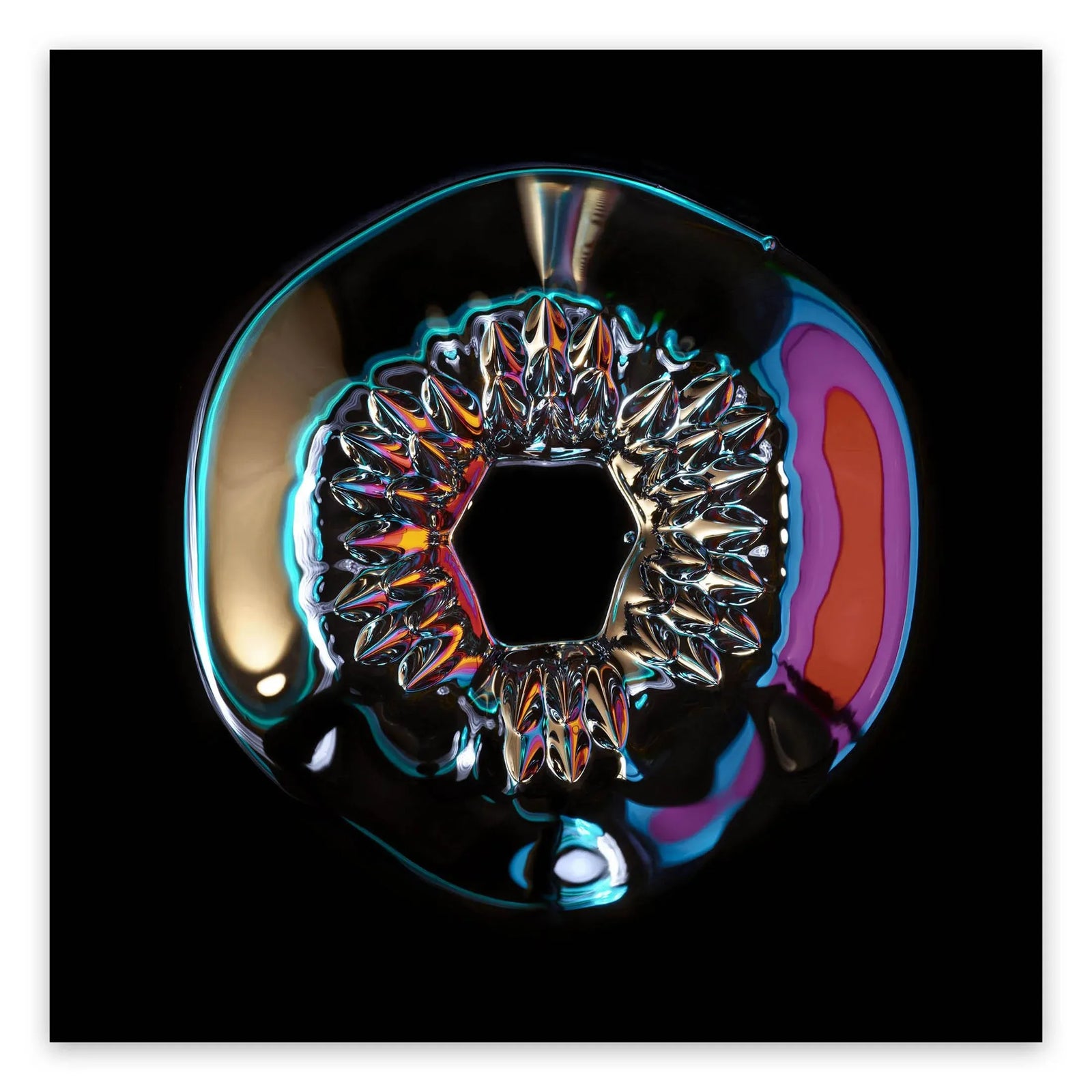 Contemporary Abstract Chromogenic Print Photography "Magnetic Radiation ...