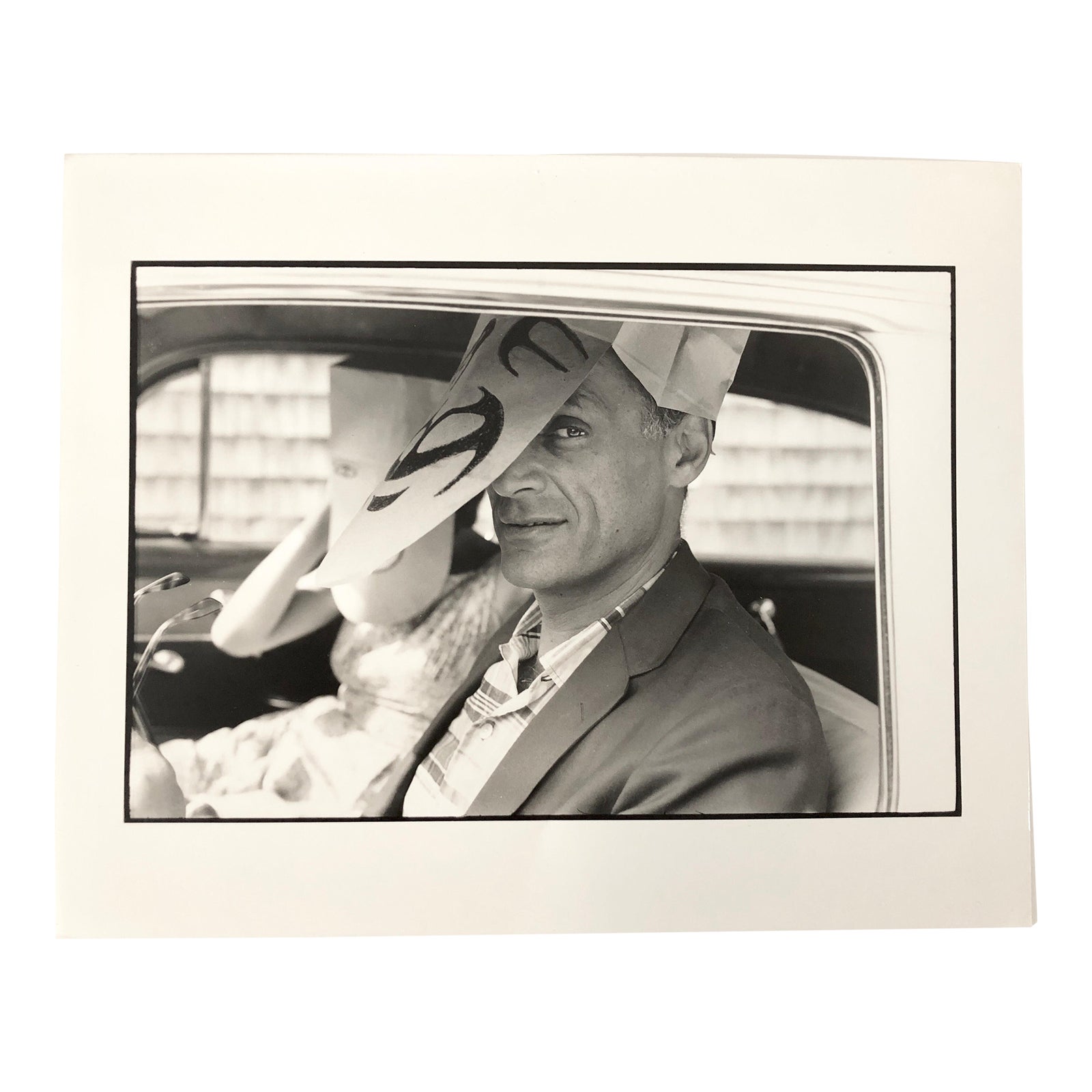 Inge Morath, Vintage Magnum Press Photograph Arthur Miller with Saul ...