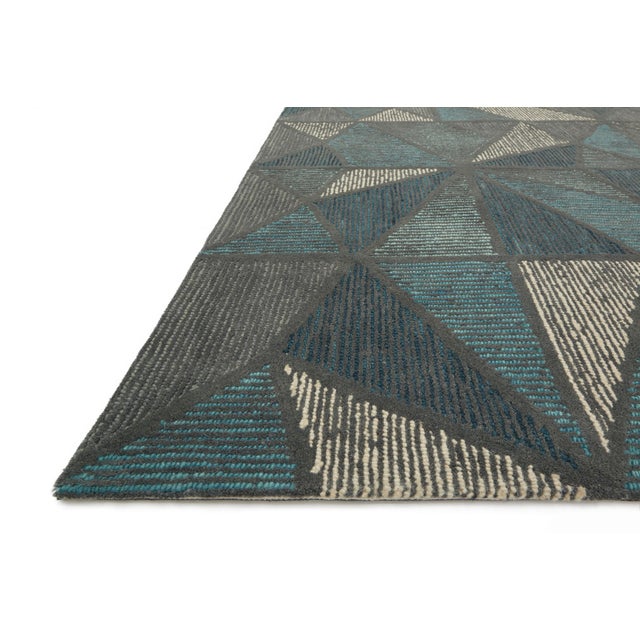 Justina Blakeney X Loloi Rugs Gemology Rug, Teal / Gray - 9'3"'x13 ...