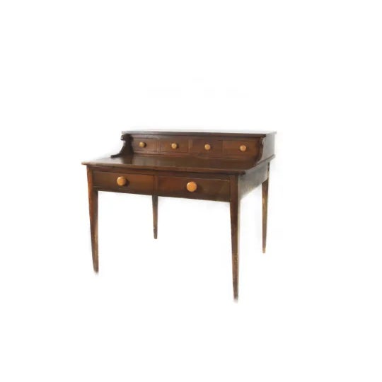 1800s Traditional Handcrafted Postmaster's Desk | Chairish